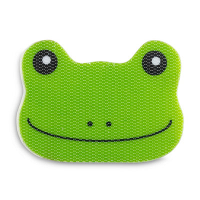 Kikkerland Frog Stick & Scrub Sponge Holder Set