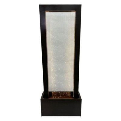 Kilmore Zinc Metal Rain Effect Mains Power Water Feature