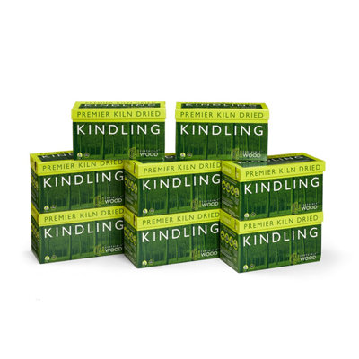 Shop Kiln dried Kindling firewood sticks - 8 box