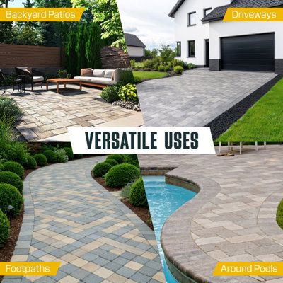 Kiln Dried Sand Brushing in Joint Gap Filling Paving Block Slabs Patio ...