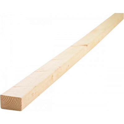 Kiln Dried Sawn Easy Edge Timber- 75mm (W) x 2400mm (L) x 47mm (T ...