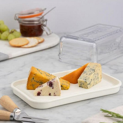 Kilner Cheese Keeper Glass Storage Clear