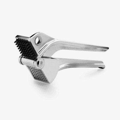 Kilo Professional Large Garlic Press, Stainless Steel | DIY at B&Q
