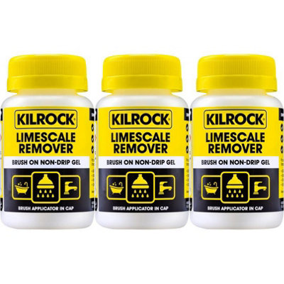 Kilrock brush on Gel Descaler,Limescale remover160ml (Pack of 3) | DIY ...