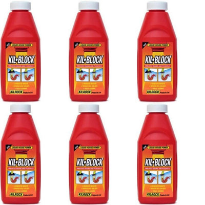 Kilrock Kill-Block 500ml Original (Pack of 6) | DIY at B&Q