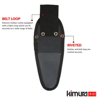 Kimura Garden Tool Leather Holster