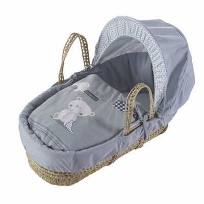 Kinder Valley Bedtime Little Bear Palm Baby Moses Basket for Newborn ...