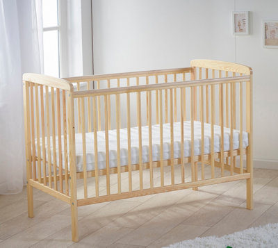 Kinder Valley Sydney Cot Natural | DIY at B&Q