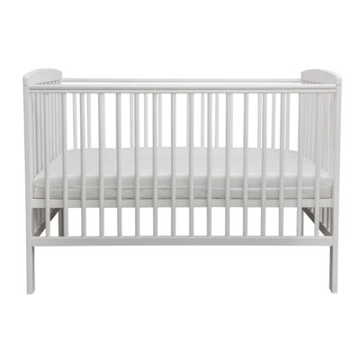 Kinder Valley Sydney Cot White with Kinder Flow Mattress