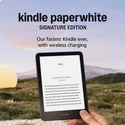 Kindle Paperwhite Signature Edition (newest gen) - Our fastest with an ...