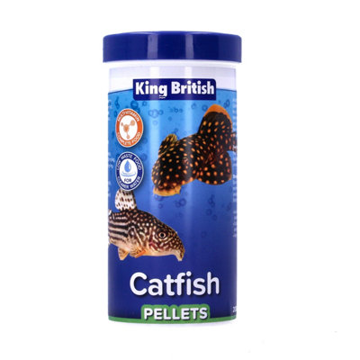King British Catfish Pellets Bottom Feeder Aquarium Tropical Food 200g