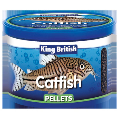 King British Catfish Pellets (with Ihb) 200g (Pack of 6)