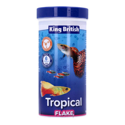 King British Tropical Flakes 55g Fish Food