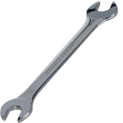 King Chrome Spanner Fixed Head Open-Ended Metric Wrench 5.5mm - 30mm ...