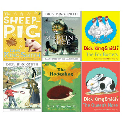 King Smith Collection 12 Books Set (The Fox Busters, Martin's Mice, The ...