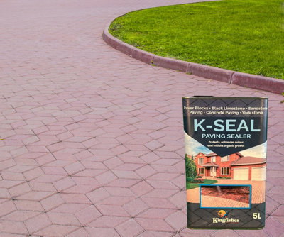 Kingfisher K-Seal Block Paving Seal -5L - Clear