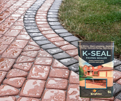 Kingfisher K-Seal Block Paving Seal -5L - Clear