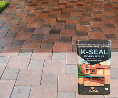 Kingfisher K-Seal Block Paving Seal -5L - Clear