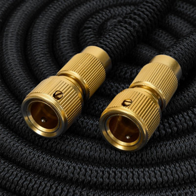 Kink Free Expandable Garden Hose Pipe with Solid Brass Fittings ...