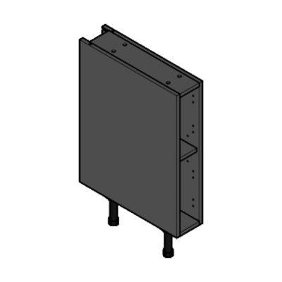 Kitchen Cabinet Base Unit With Legs - W 150 x H 870mm - Anthracite