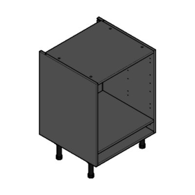 Kitchen Cabinet Built Under Oven Base Unit With Legs - W 600 x H 870mm ...