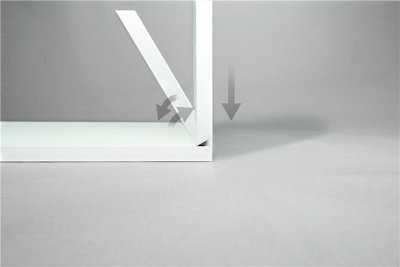 Kitchen Cabinet Built Under Oven Base Unit With Legs - W 600 x H 870mm ...