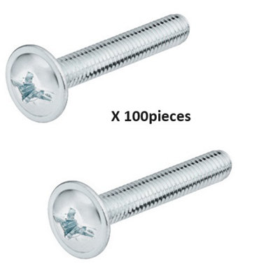 Kitchen Cabinet Door Handle Screws 22mm Length Pack 100