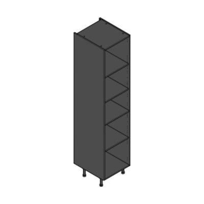 Kitchen Cabinet Tall Larder Unit With Legs - W 500 x H 2300mm - Anthracite