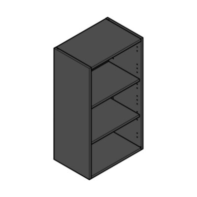 Kitchen Cabinet Tall Wall Unit - W 500 x H 900mm - Anthracite