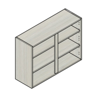 Kitchen Cabinet Wall Unit - W 1000 x H 720mm - Urban Oak