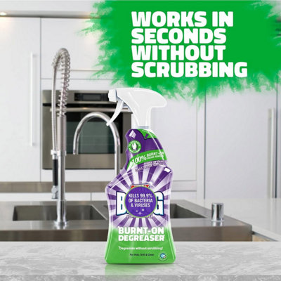 Kitchen Degreaser Foam Cleaner Spray Fast Acting Grease Remover for ...