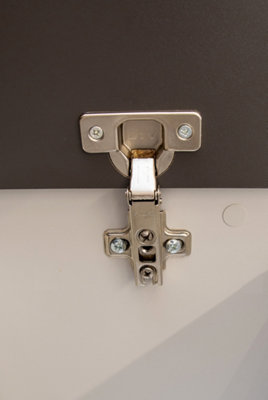 Kitchen Extractor Housing Wall Unit 600mm Cabinet 60cm Cupboard Dark ...