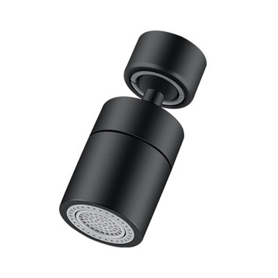 Kitchen faucet filter adjustable rotary splashback tap nozzle bubbler ...