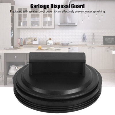 Kitchen Garbage Disposal Drain Plug and Splatter Guard Accessory for ...