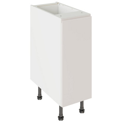 Kitchen Kit Base Unit 300mm w/ J-Pull Cabinet Door - Ultra Matt Light Grey