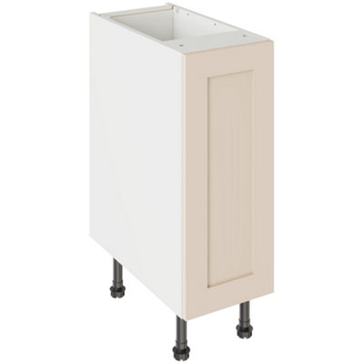 Kitchen Kit Base Unit 300mm w/ Shaker Cabinet Door - Ultra Matt Cashmere