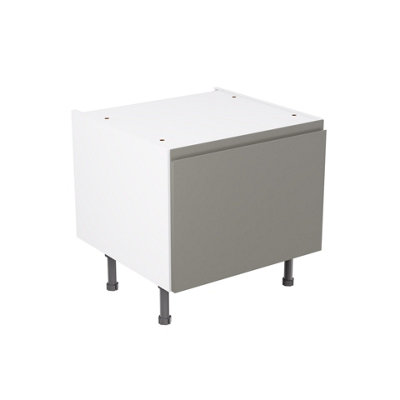 Kitchen Kit Dust Grey Matt J-Pull Door Belfast Sink Base Unit Cabinet ...