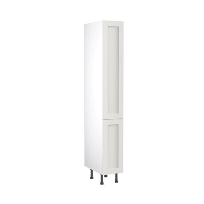 Kitchen Kit Larder Tall Unit 300mm w/ Shaker Cabinet Door - Ultra Matt ...