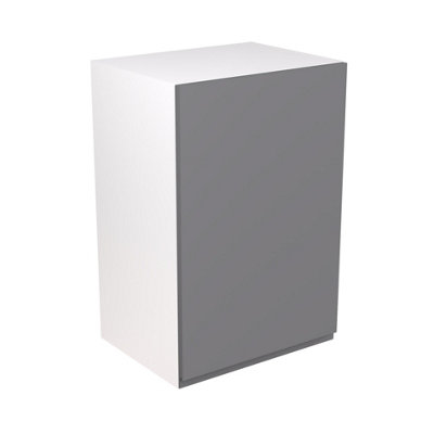 Kitchen Kit Light Grey Matt J-Pull Door Boiler Housing Wall Unit ...