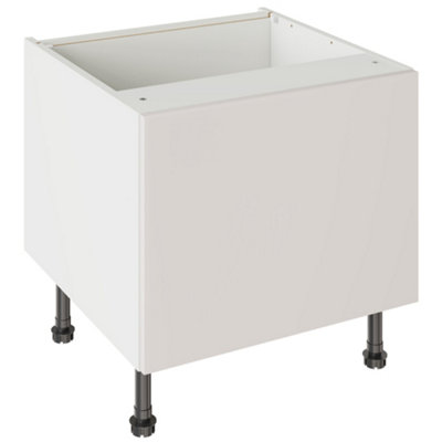 Kitchen Kit Light Grey Matt Value Slab Door Belfast Sink Base Unit ...