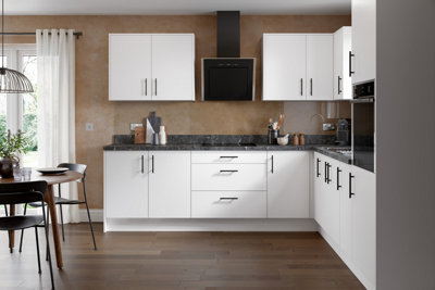 Kitchen Kit Oven & Microwave Tall Housing Unit 600mm w/ Value Slab ...