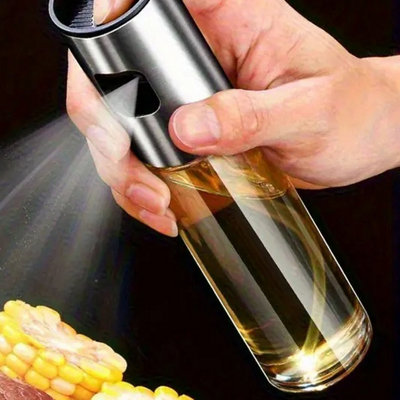 KITCHEN OIL SPRAY PUMP BOTTLE 100ML FOOD OIL DISPENSER BBQ COOKING OIL ...