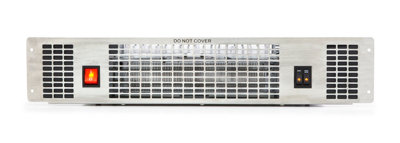 Kitchen Plinth Heater 2Kw Fan Operation Stainless Steel at B&Q