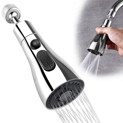 Kitchen Sink Faucet, Water Tap Spray Head 360 Swivel Sprayer Nozzle