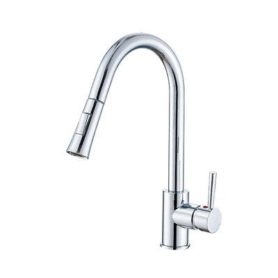 Kitchen Tap Chrome Finish Pull Out
