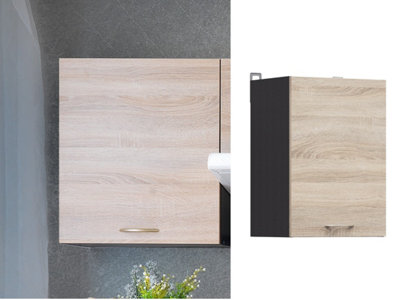 Kitchen Wall Unit Cabinet 400mm Cupboard Sonoma Oak Left Right 40cm ...