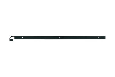 Kitchen Worktop End Edging Trim 40mm - Type Straight - Colour Black