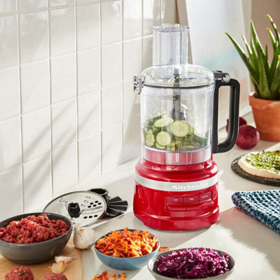 KitchenAid 2.1L Empire Red Food Processor