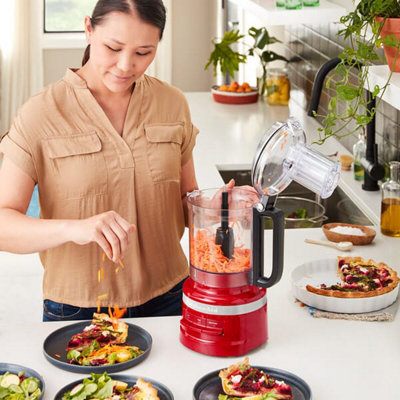 KitchenAid 2.1L Empire Red Food Processor