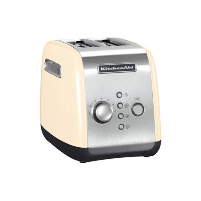KitchenAid 2 Slot Toaster Almond Cream | DIY at B&Q